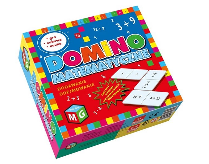 Gra Domino matematyczne dodawanie i odejmowanie Multigra • cena ...